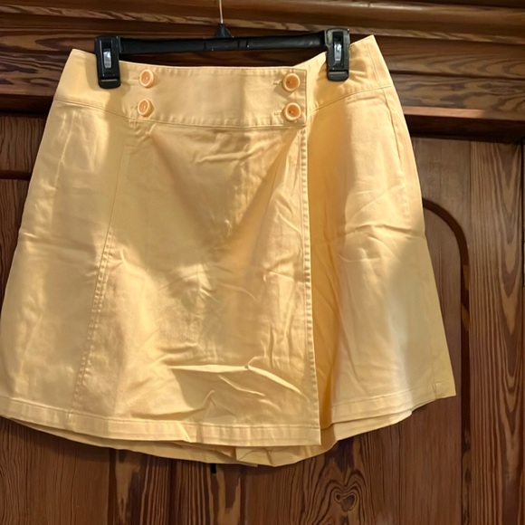 Talbots | Shorts | Talbots Yellow Skirt 4 | Poshmark